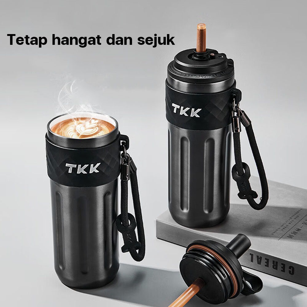 Jual TKK Tumbler Kopi Tahan Dingin 500ml Ada Sedoatan Bahan Stainless 316 Ceramic Coating Anti ...