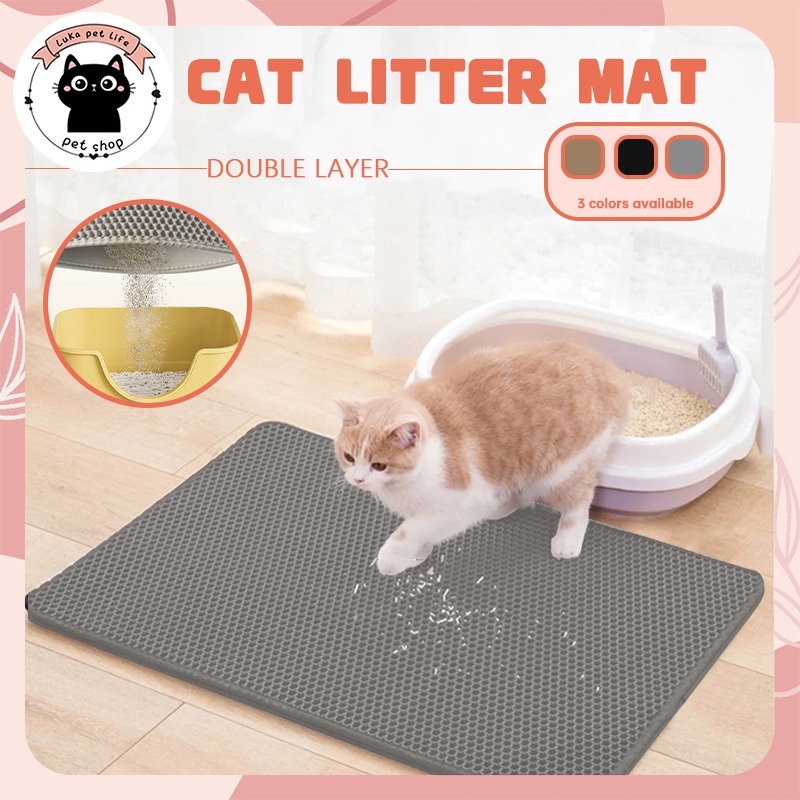 Jual Karpet Pasir Kucing Banyak Ukuran/Cat Litter Mat EVA Waterproof ...