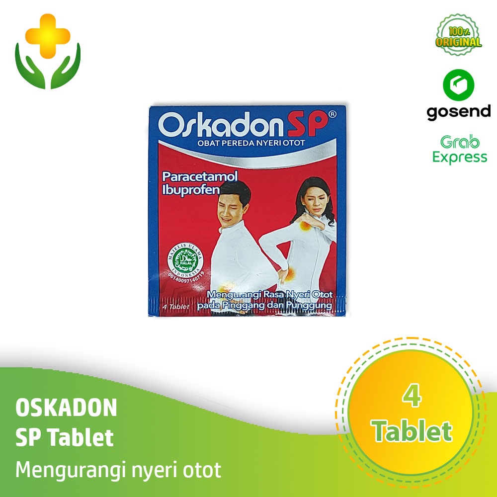 Jual Oskadon SP Strip 4 Tablet - Obat Nyeri Otot Nyeri Pinggang ...