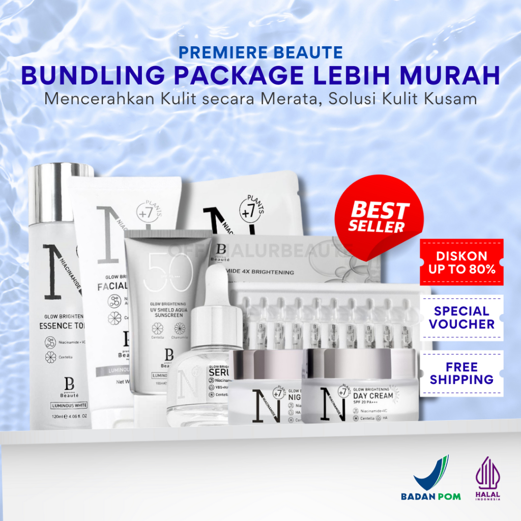 Jual [PAKET BUNDLING] PREMIERE BEAUTE luminous set Glow Brightening ...