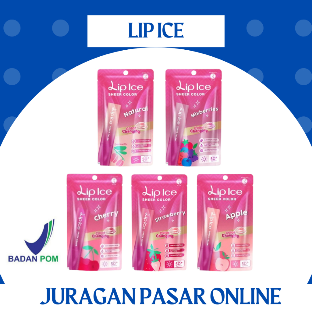Jual [JURAGAN JPO] LIPICE Sheer Color | Lip Ice Sheer Colour 2.2gr ...