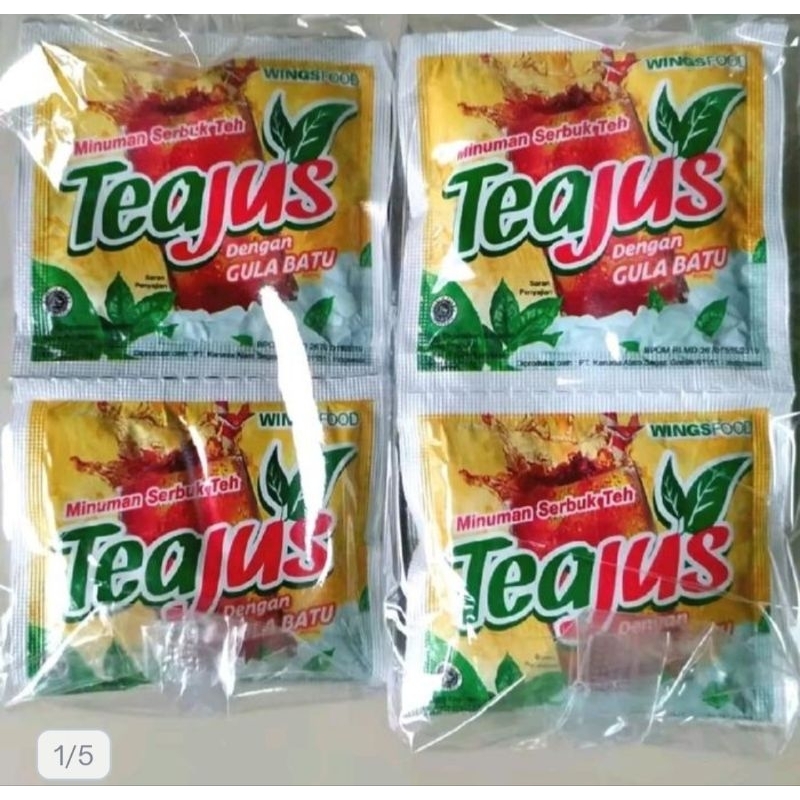 Jual tea jus gula batu 1 pak isi 6 renceng x 10 saset. | Shopee Indonesia