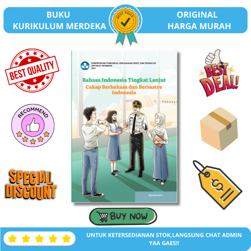 Jual BUKU SISWA BAHASA INDONESIA TINGKAT LANJUT KURIKULUM PENGGERAK-MERDEKA KELAS 11 SMA ...