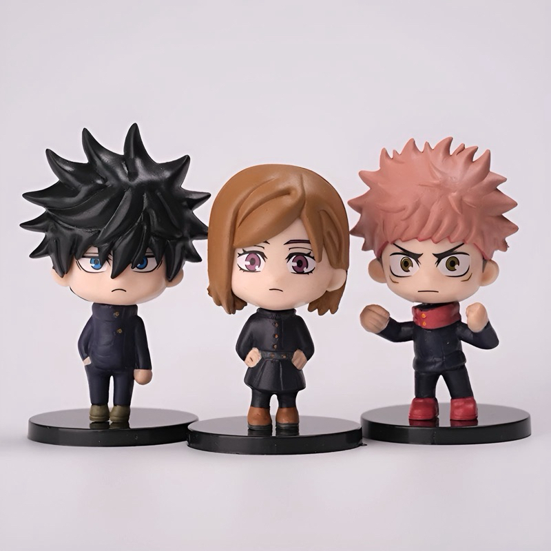Jual Figure Jujutsu Kaisen Chibi 7cm Miniatur Gojo Sukuna Geto Mahito ...