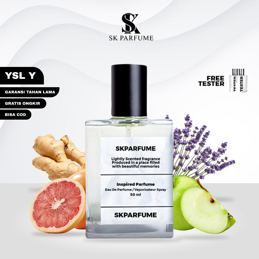Jual SK Parfume - YESSEL Y Parfum Pria Aroma Fresh dan Warm | Shopee ...
