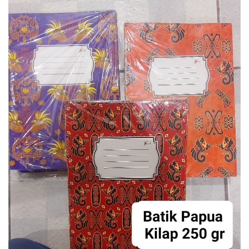 Jual (50 lembar)Map Kertas/Stopmap Batik Folio/F4 Murah (1 pak =1 motif ...