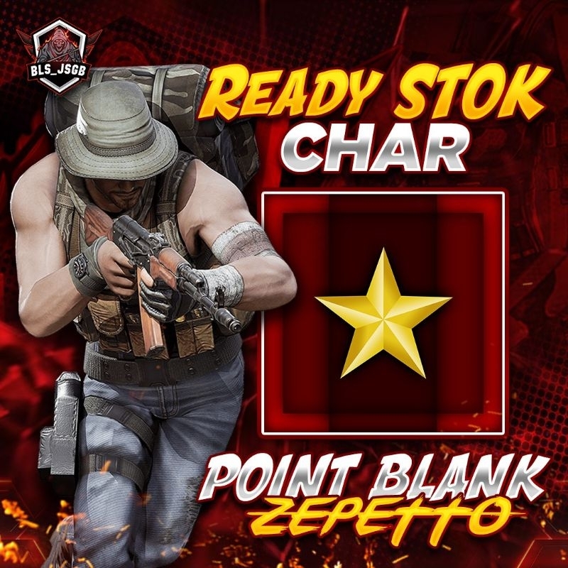 Jual CHAR POINT BLANK ZEPETTO BINTANG 1 SULTAN QC 90HARI / GAME PC ...