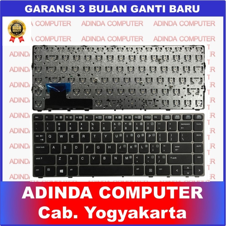 Jual Keyboard Hp Elitebook Folio 9470 9470M 9480 9480M Non Pointer ...