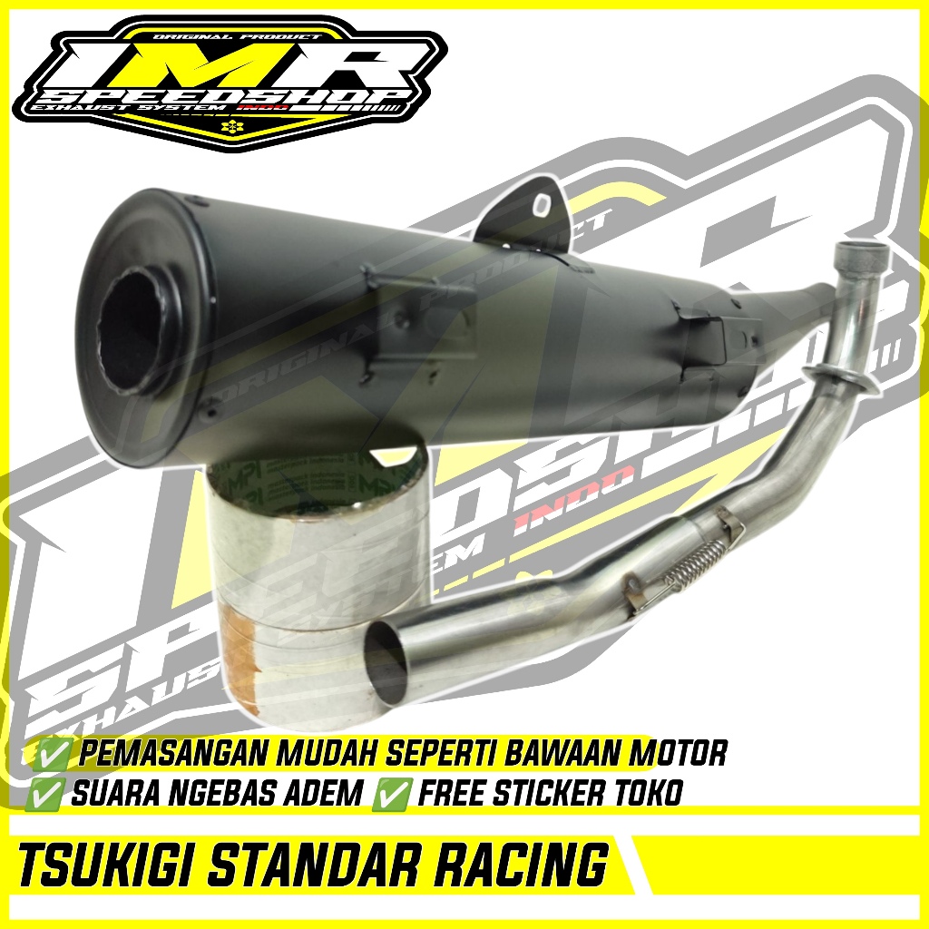 Jual KNALPOT TSUKIGI STANDAR RACING JUPITER Z Z1 MX 135 VEGA R ZR CRYPTON ASTREA SUPRA 125 REVO ...
