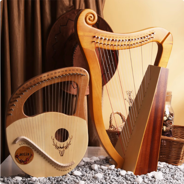 Jual SOF 24-string harpa 19-nada kecapi 16-nada instrumen kecil ...