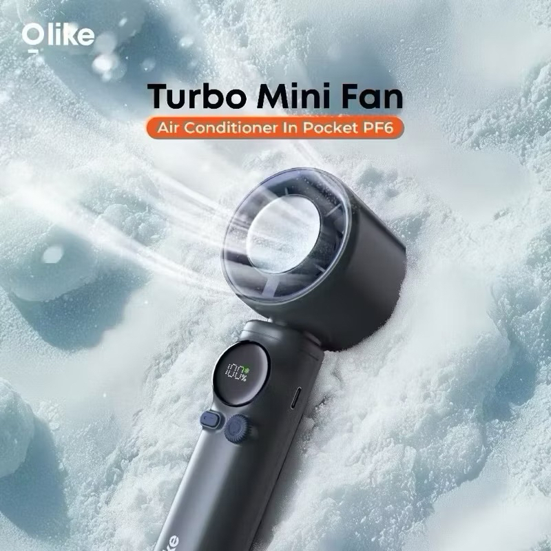 Jual [ NEW PRODUCT ] OLIKE TURBO MINI FAN PF6 KIPAS ANGIN MINI HIGH ...