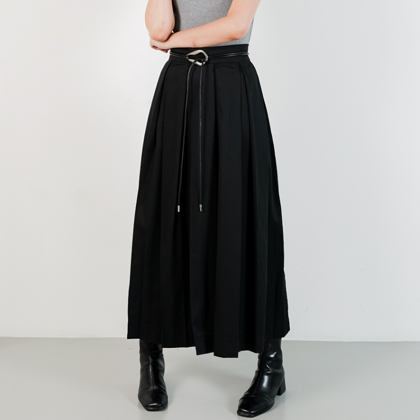 Jual This Is April Rok Maxi Panjang Rample Wanita Diksha Skirt Black ...