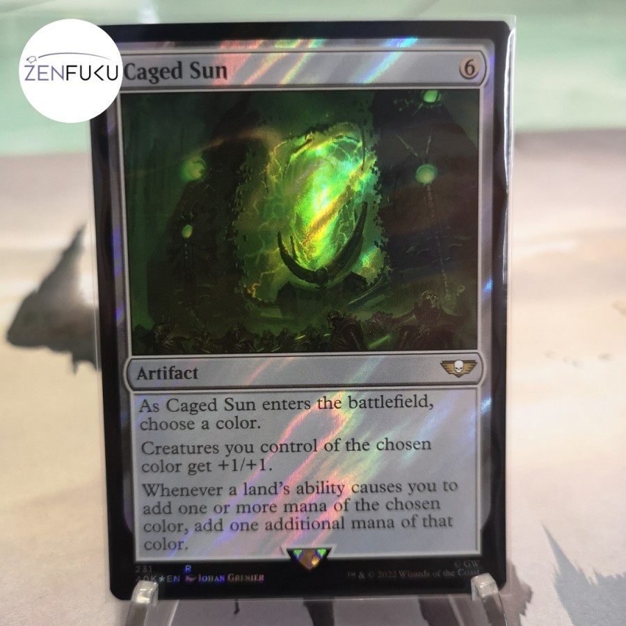 Jual Caged Sun Surge Foil MTG Warhammer 40k | Shopee Indonesia