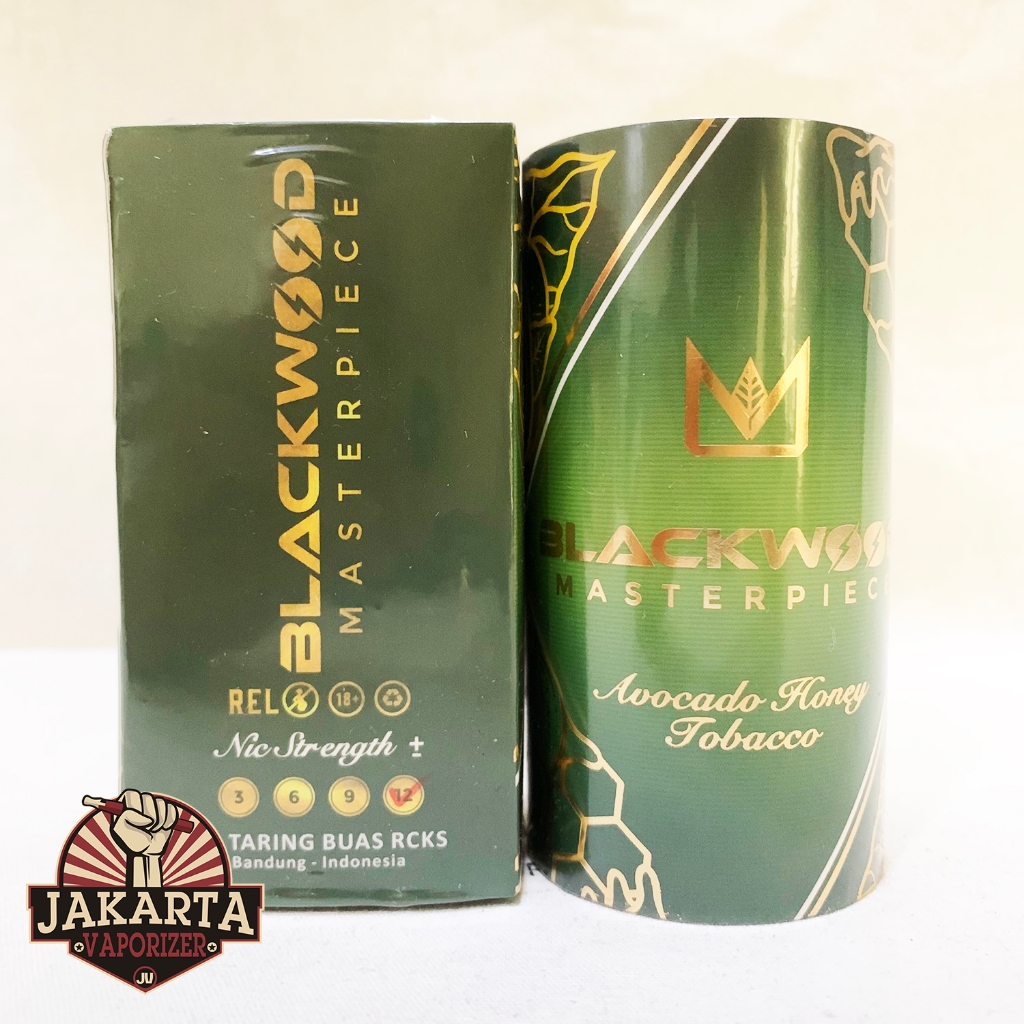 Jual BLACKWOOD MASTERPIECE AVOCADO HONEY TOBACCO 60ML 3MG 6MG 9MG 12MG BY RCKS | Shopee Indonesia