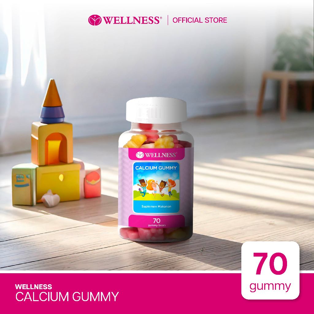 Jual Wellness Calcium Gummy - 70 Gummy | Shopee Indonesia