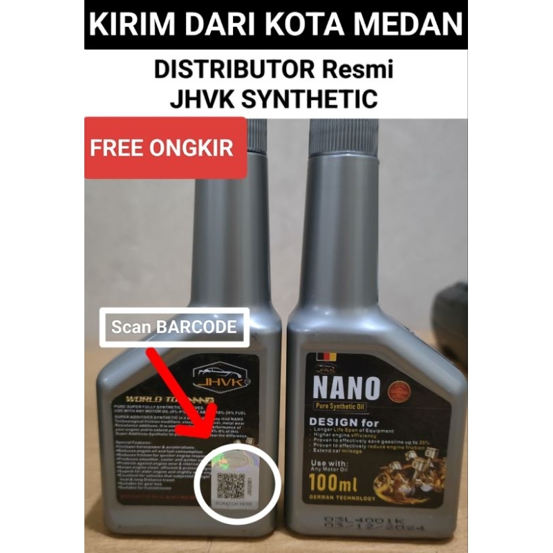 Jual READY STOK JHVK oli nano sintetik - Pure Synthetic Engine ...