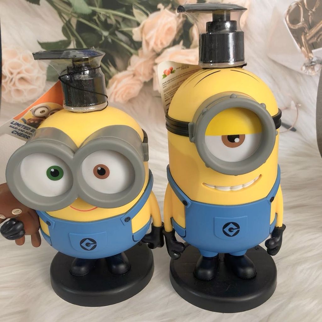 Jual Botol sabun cair karakter minion botol plastik soap dispenser ...