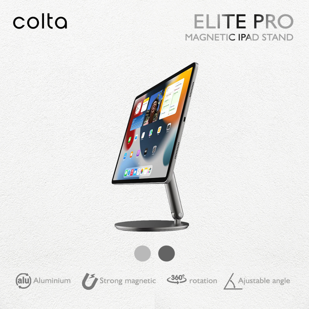 Jual Colta Elite Pro Magnetic iPad Air/Pro Stand Holder Aluminium Alloy | Shopee Indonesia