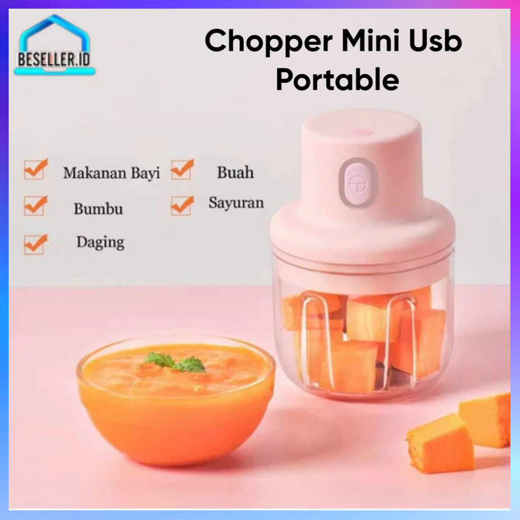 Jual BSid Blender Mini Elektrik Blender Chopper Mini Usb Portable ...
