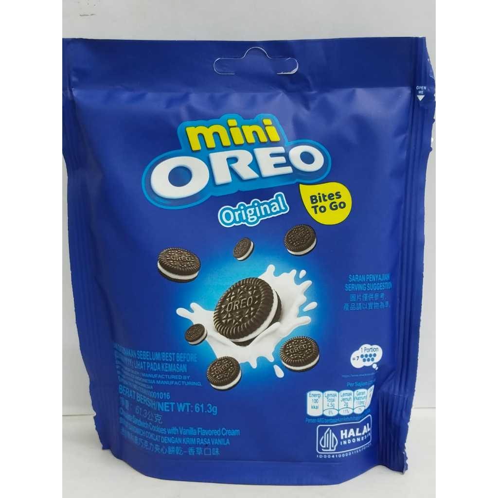 Jual OREO MINI KRIM RASA VANILLA 67G | Shopee Indonesia