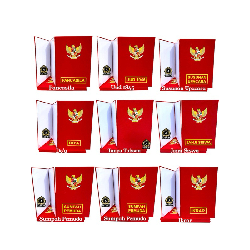 Jual Map Bludru Tulisan Upacara Map Bludru Upacara Ukuran F4 Map Sablon ...