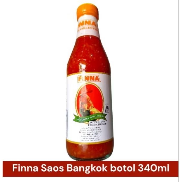 Jual finna saos bangkok botol 340gr (khusus instan kurir) | Shopee ...