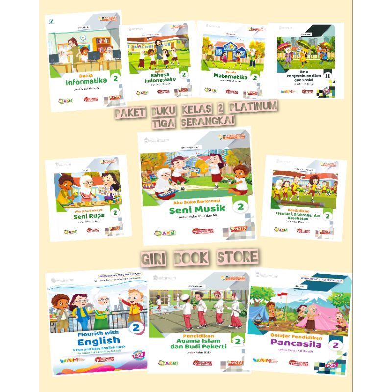 Jual Buku Platinum Tiga Serangkai Kelas 2 SD/MI Kurikulum Merdeka Revisi Terbaru | Shopee Indonesia