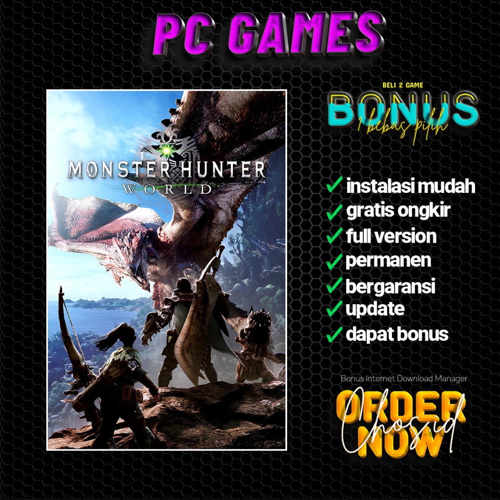 Jual Monster Hunter World Deluxe Edition | Shopee Indonesia