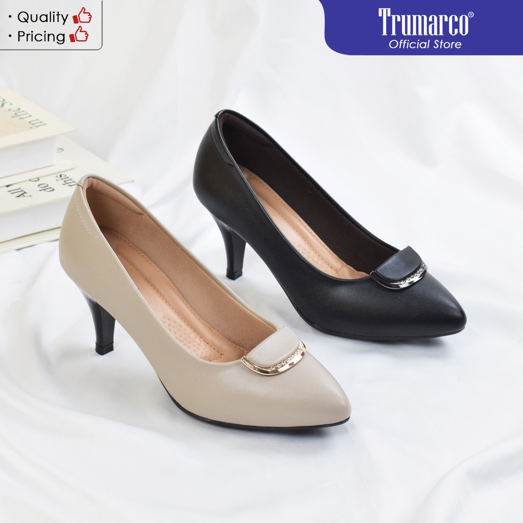 Jual TRUMARCO Niki Sepatu Kerja / Sepatu Heels Wanita [HAK 7 CM] TIS ...