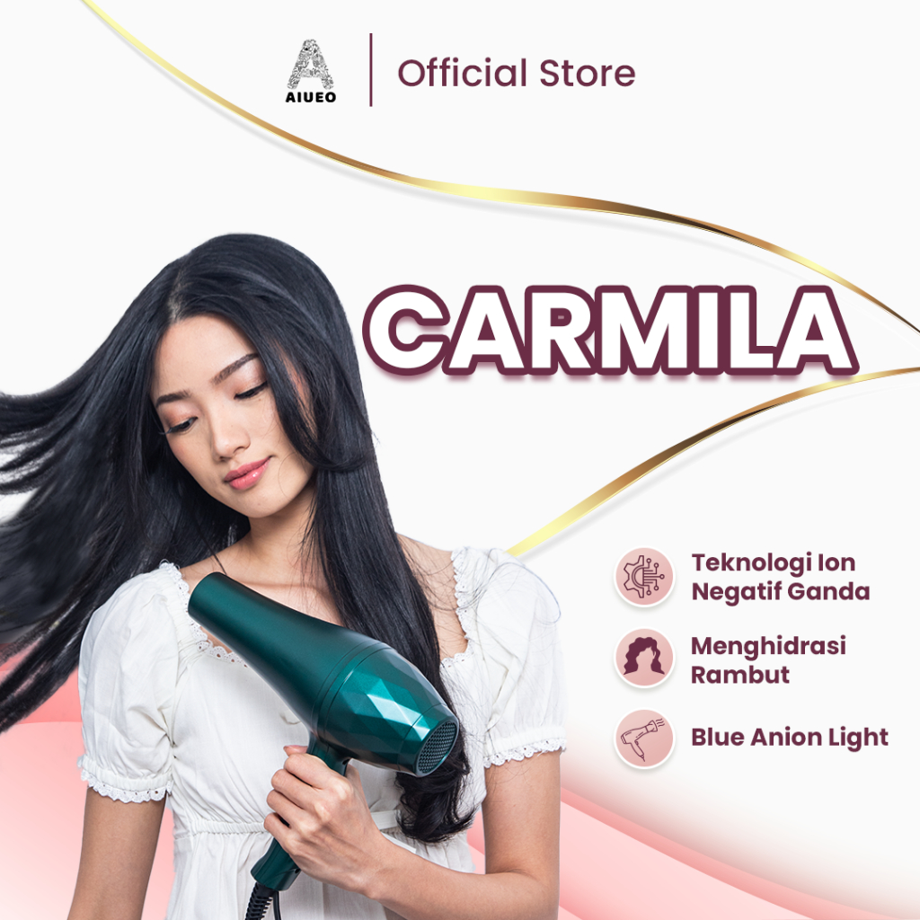 Jual Pengering Rambut Premium - Hair Dryer Low Watt - Pengering Rambut ...