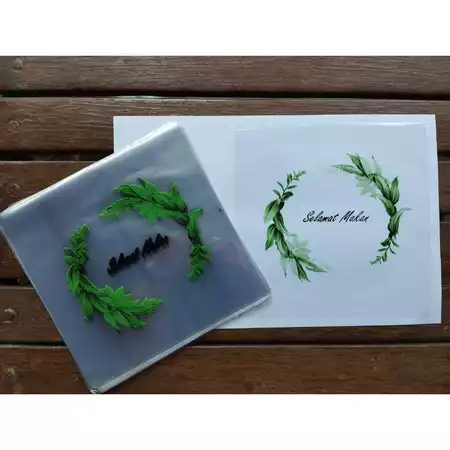 Jual PLASTIK NASI KOTAK / SHEET PRINTING SELAMAT MAKAN / SESET LEMBARAN ...