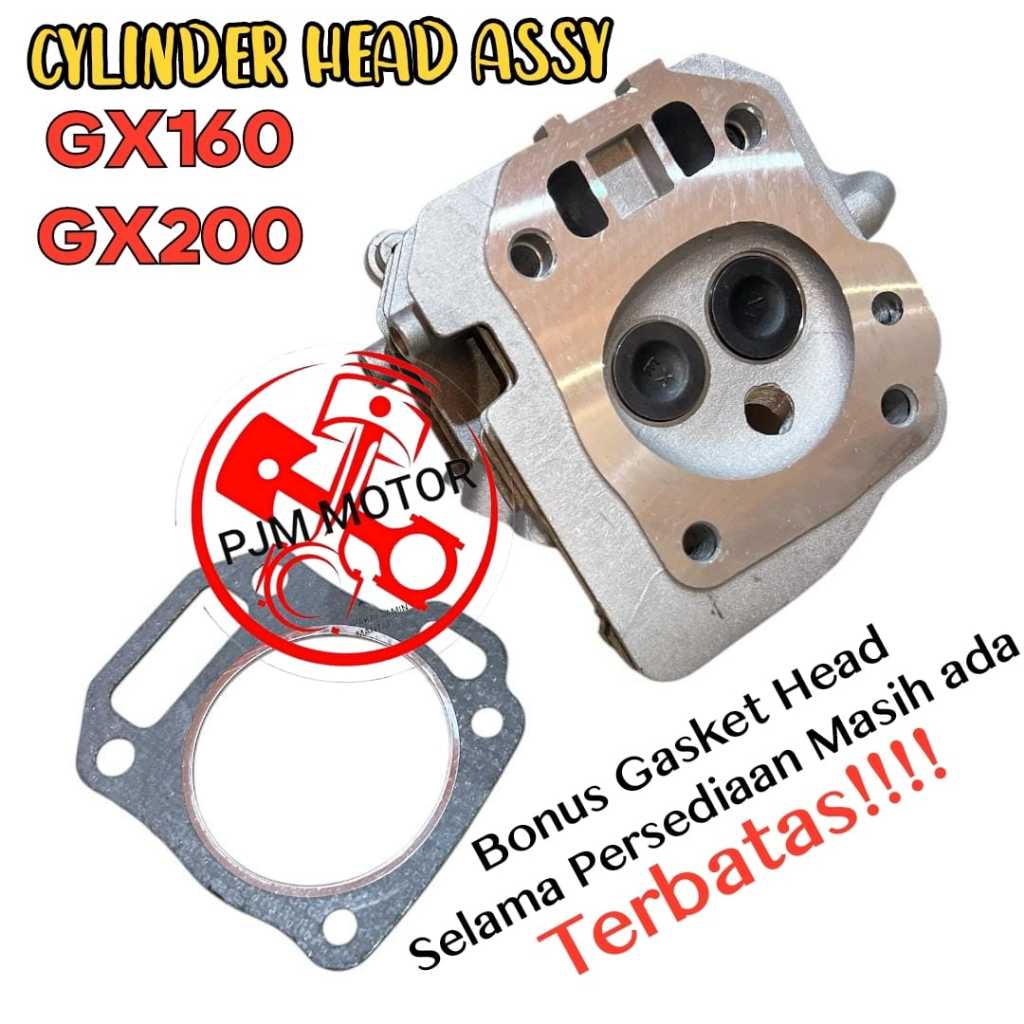 Jual GX200 CYLINDER HEAD ASSY - deksel mesin pengerak dan genset GX160 ...