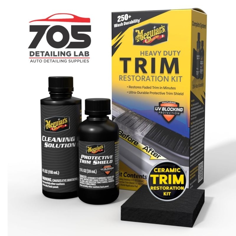 Jual Meguiar's - Meguiars Heavy Duty Trim Restoration KIT | Shopee ...