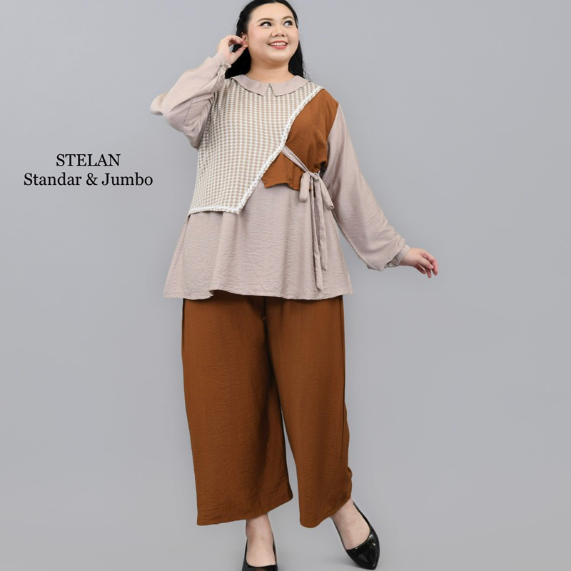 Jual Setcel Jumbo Bigsize - Setcel Arini Bahan Polilinen Adem | Shopee ...