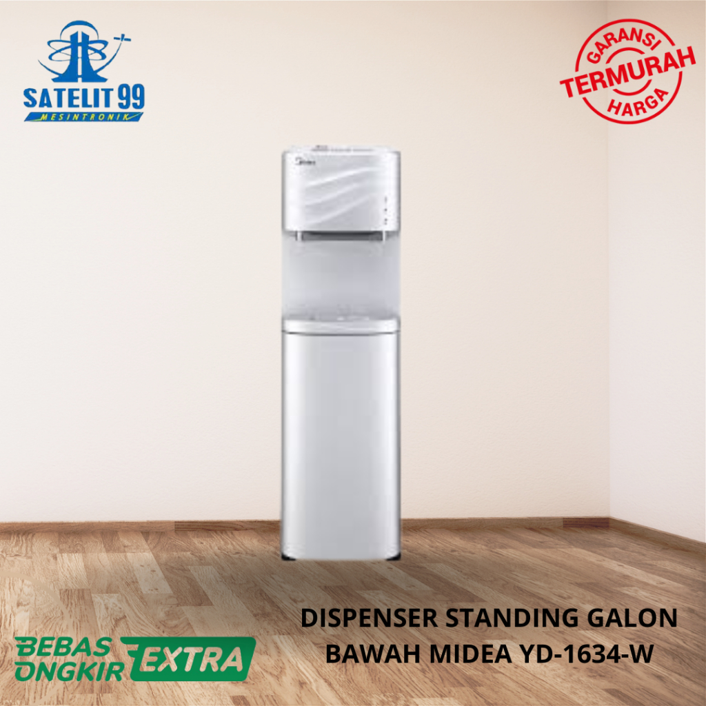 Jual DISPENSER STANDING GALON BAWAH MIDEA YD-1634-W | Shopee Indonesia