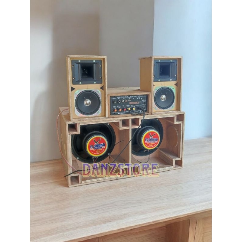 Jual Paket sound miniatur 8 inch PLANAR Double, miniatur horeg speaker ...