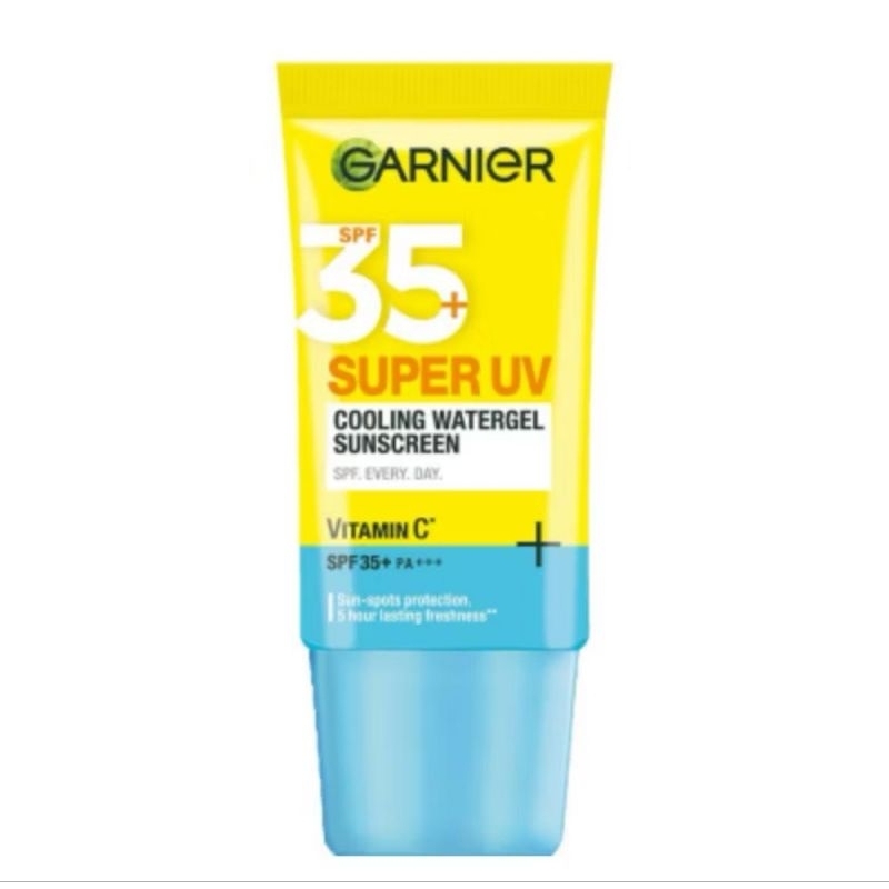 Jual Garnier Super UV cooling watergel sunscreen spf 35+ PA+++ | Shopee ...