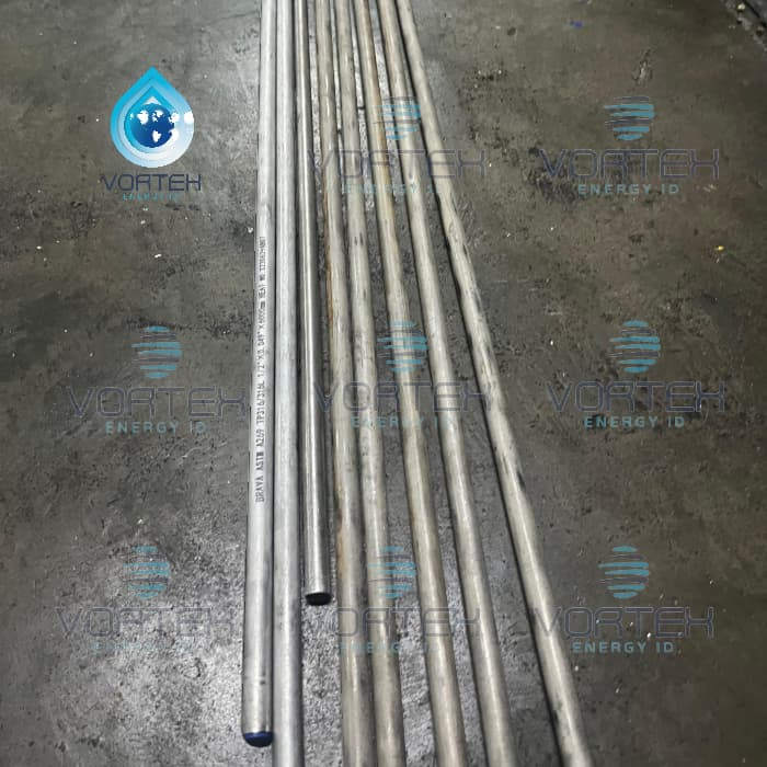 Jual Tubing / Pipa Tubing OD 1/4" inch Stainless Steel SS316 Tube Panjang 50cm Tebal 0,65mm ...