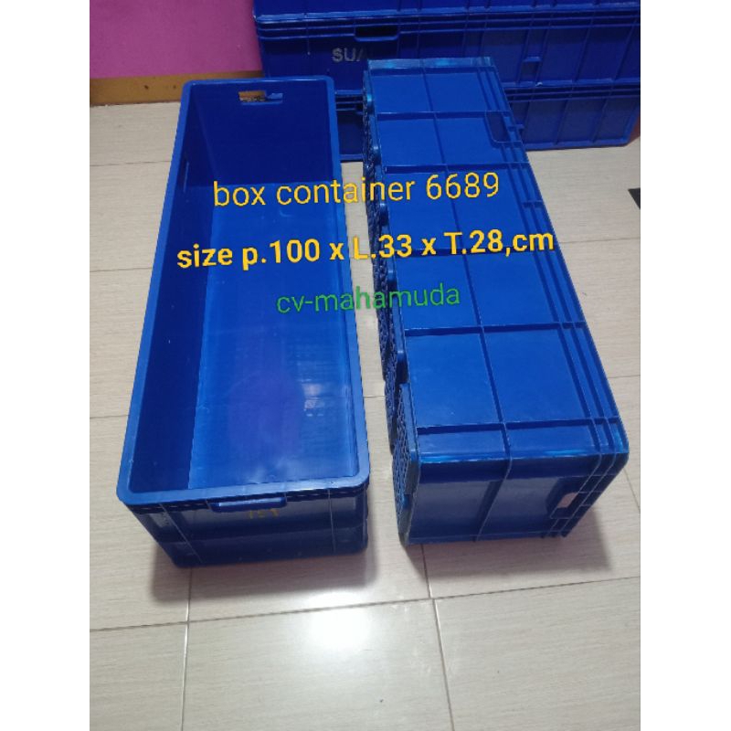 Jual box container rabbit 6689 size 100x33x28,cm 1 paket isi 2 box | Shopee Indonesia