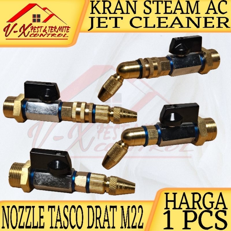 Jual Kran Steam AC Jet Cleaner NOZZLE TASCO DRAT M22 | Shopee Indonesia