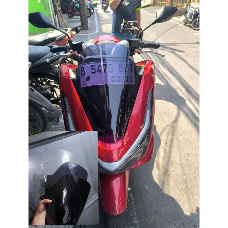 Jual VISOR PCX 160 NEW 2025 STANDARD AKRILIK 3 MILI PNP | Shopee Indonesia