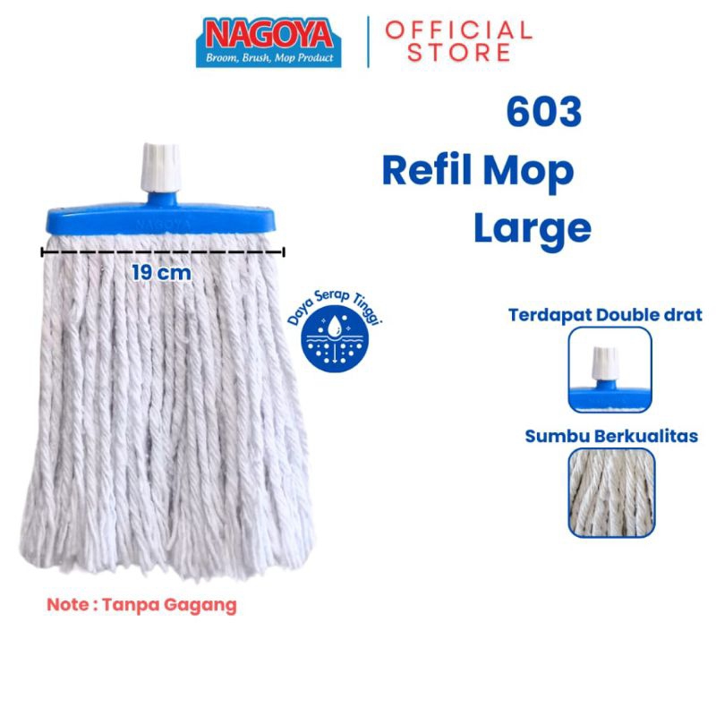 Jual refil pel Nagoya Large 603 / refil pel Nagoya lebar / kepala pel ...