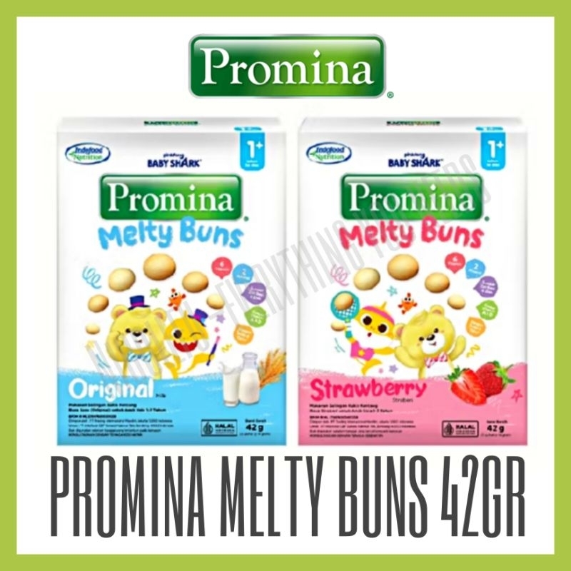 Jual PROMINA Melty Buns Original atau Strawberry 42gr | Shopee Indonesia