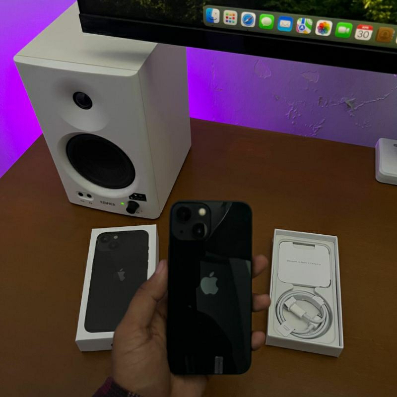 Jual iPhone 13 Mini Black 128GB | Shopee Indonesia