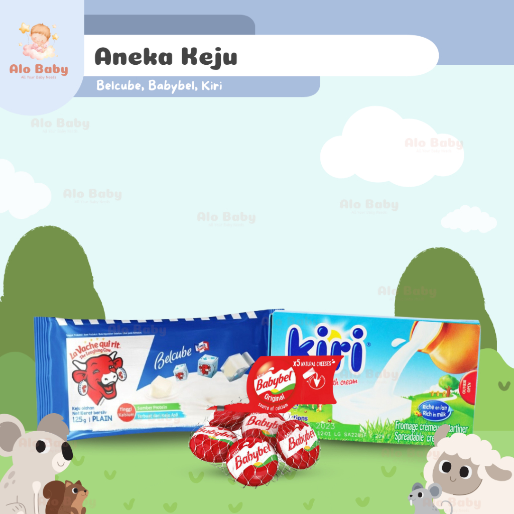 Jual Belcube Plain Cheese MPASI 125gr - Keju Bayi Mpasi - Keju Kiri ...