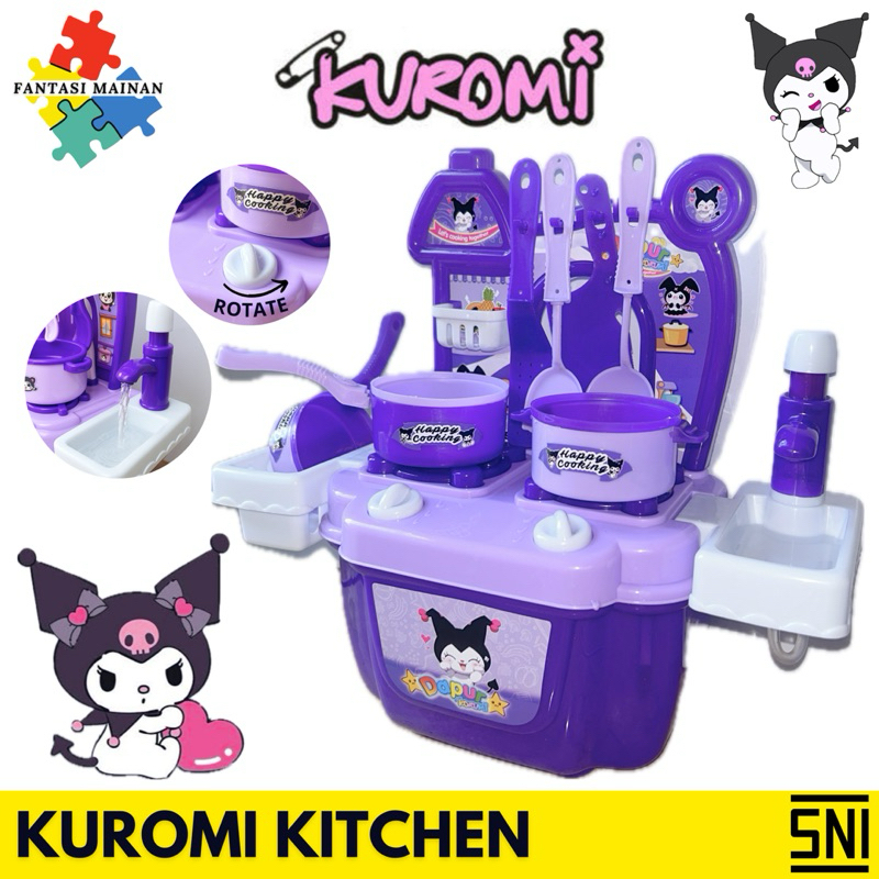 Jual Kuromi kitchen set - Melody Kitchen Set - Mainan Masak masakan ...