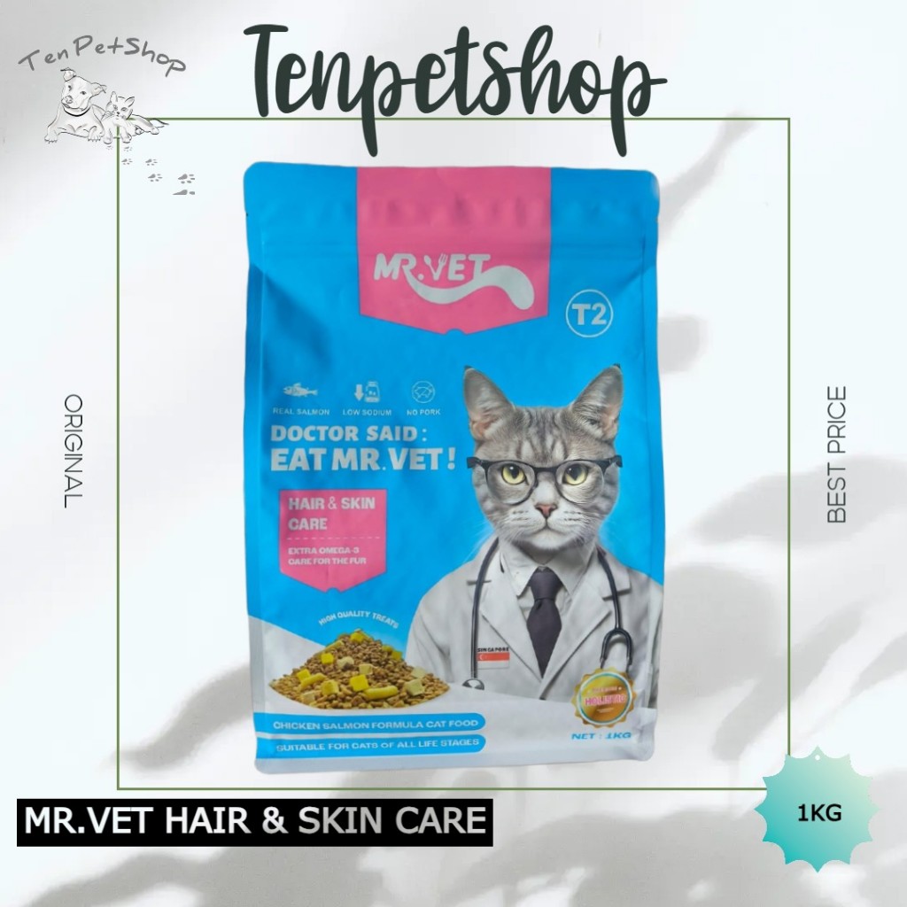 Jual MR. VET HAIR & SKIN 1KG FRESHPACK | Shopee Indonesia