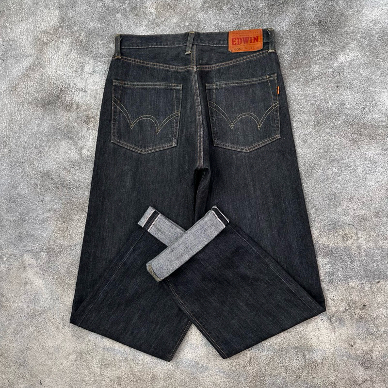 Jual VINTAGE EDWIN 505z SELVEDGE DENIM ( Made in Japan ) | Shopee Indonesia