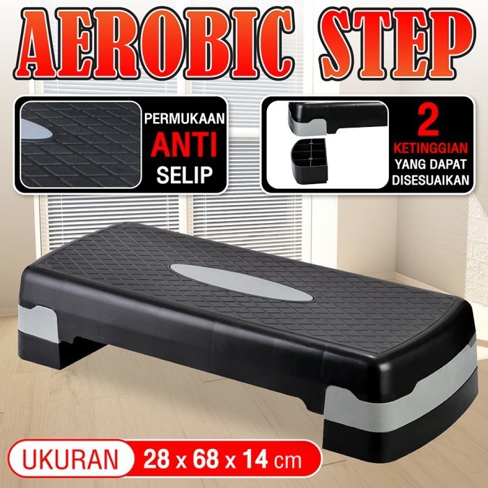Jual POTENCE Aerobic Step / Papan Senam Aerobic 3 Tingkatan / Alat ...