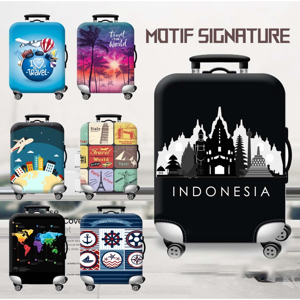 Jual Sarung Koper Cover Koper Pelindung Koper Elastis / Luggage Cover ...